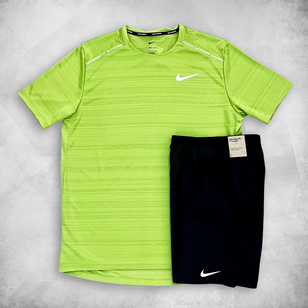Nike Vivid Green Miler Set – Clo Ame Uk